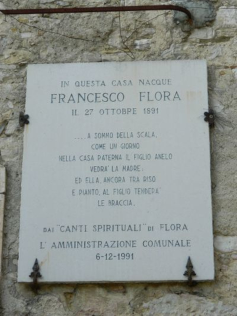 Francesco Flora, poeta e critico letterario di Colle Sannita | Sannio ...